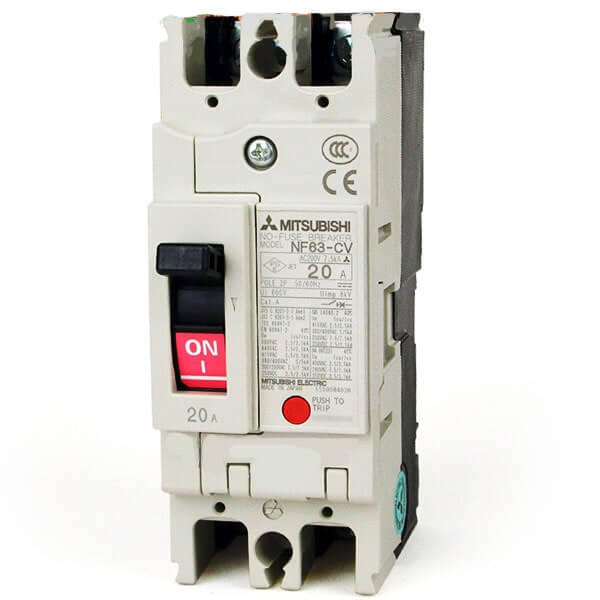 ELCB Mitsubishi NV63-SV (HS) 2P 10A 15kA 30mA