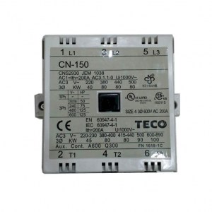 កុងតាក់ទ័រ និង រ៉ឺឡេទែរមិច, contactor teco, contactor teco